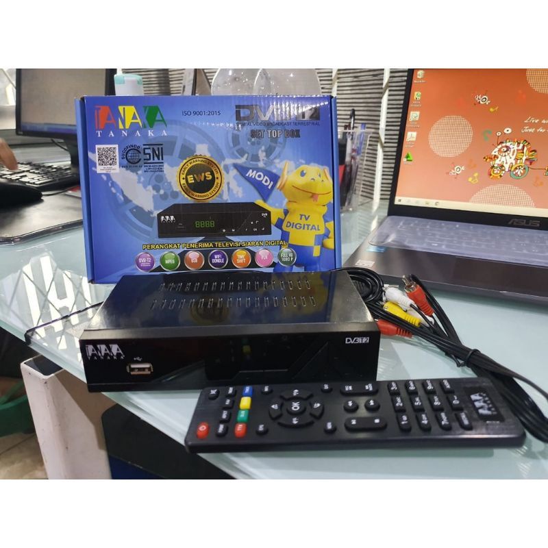 Jual STB TANAKA DVB T2 METAL/SET TOP BOX TANAKA TV DIGITAL | Shopee ...