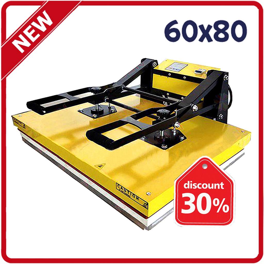 Jual Mesin Press Kaos 60x80 DIGITAL / Alat Sablon Cetak Baju / Kain ...