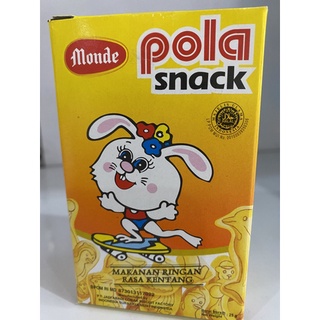 Jual Monde Pola Snack Cemilan Rasa Original Kentang 25gr | Shopee Indonesia