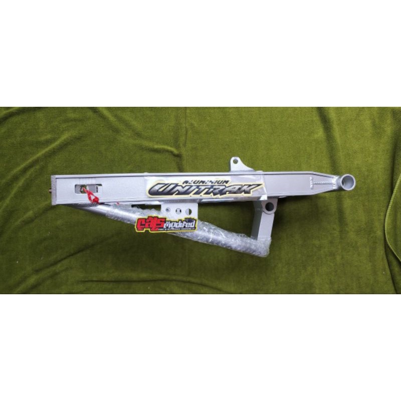 Jual SWING ARM UNITRACK KR NINJA R NINJA SS WARNA SILVER ORIGINAL ...