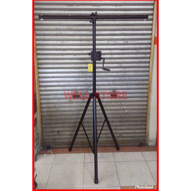 Jual Stand Lighting Bisa Katrol Multi Fungsi Parled,Moving Dll | Shopee ...