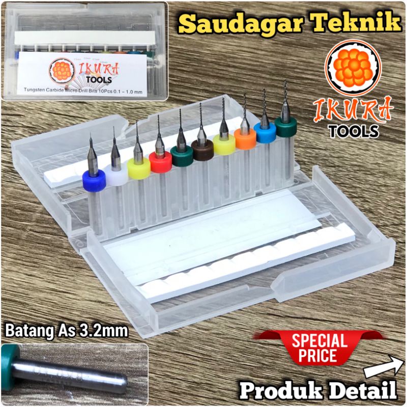 Jual Mata Bor Micro Pcb Tungsten Cnc Circuit Board | Shopee Indonesia