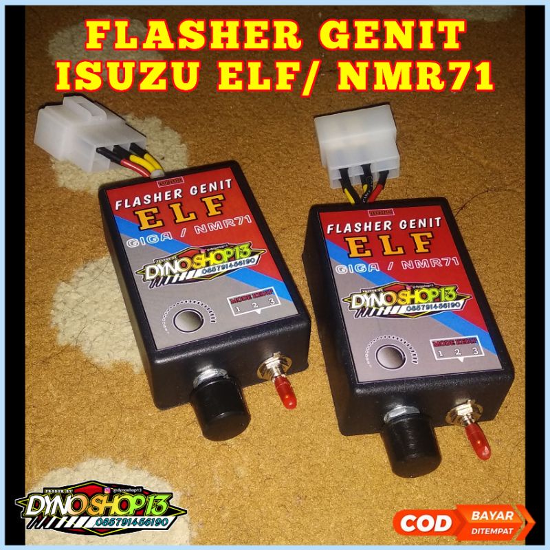 Jual Flasher Sein Genit Isuzu Giga NMR71 Hino Dutro Toyota Dina Saurus 24V 5 Kaki Flasher Fuso ...