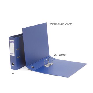 Jual Bantex A3 Potrait 7cm Capacity Lever Arch File 1467 | Shopee Indonesia