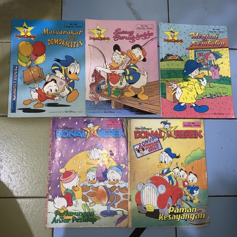 Jual Komik Donal Bebek Album Walt Disney Indonesia|Shopee Indonesia