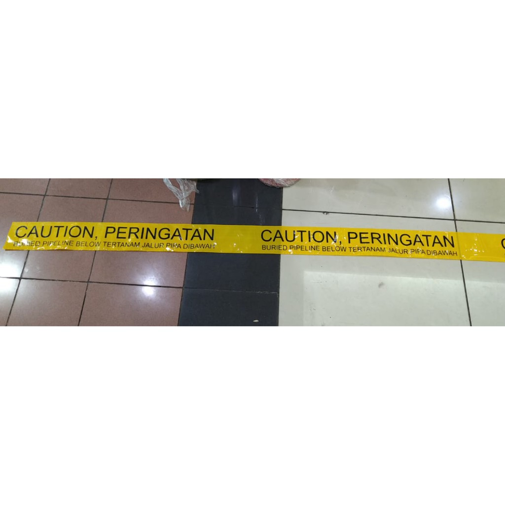 Jual warning tape pipe line under ground,Tanda peringatan jalur pipa ...