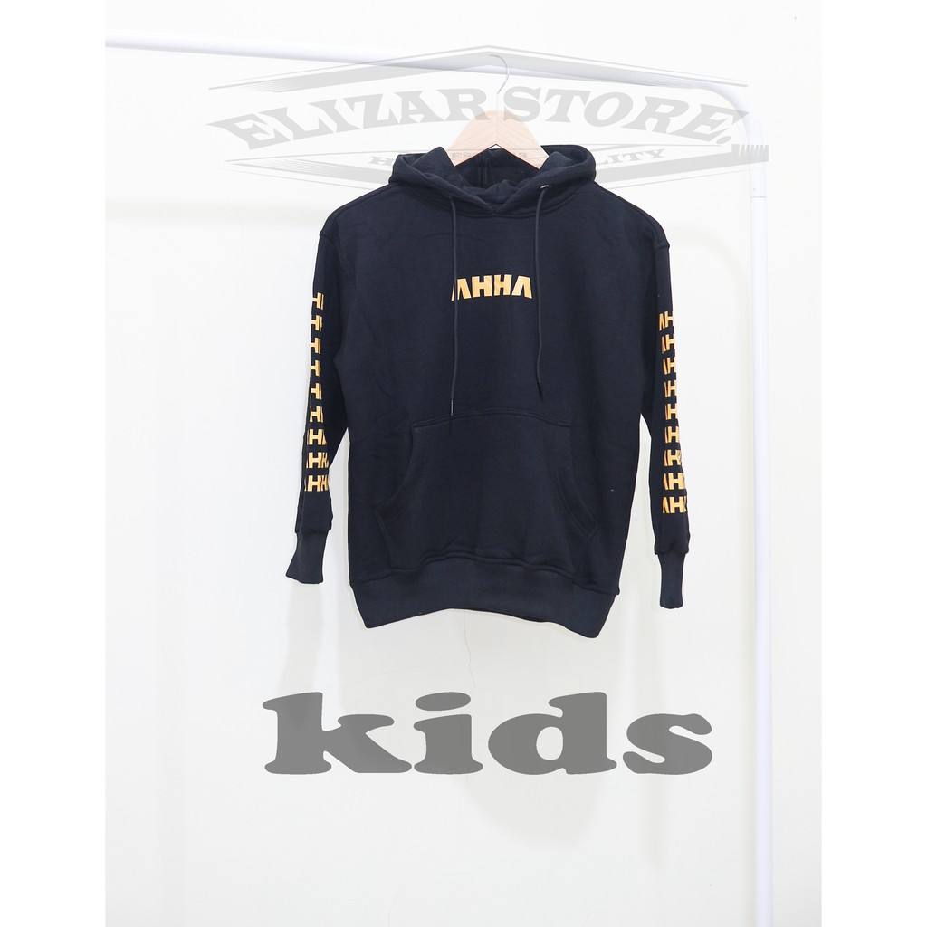 Jaket hoodie ahha anak premium hustle | Shopee Indonesia