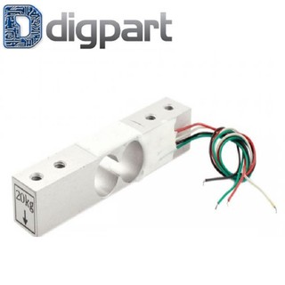 Jual Load Cell Strain Gauge Weigh Scale 20Kg Sensor Berat Timbangan ...