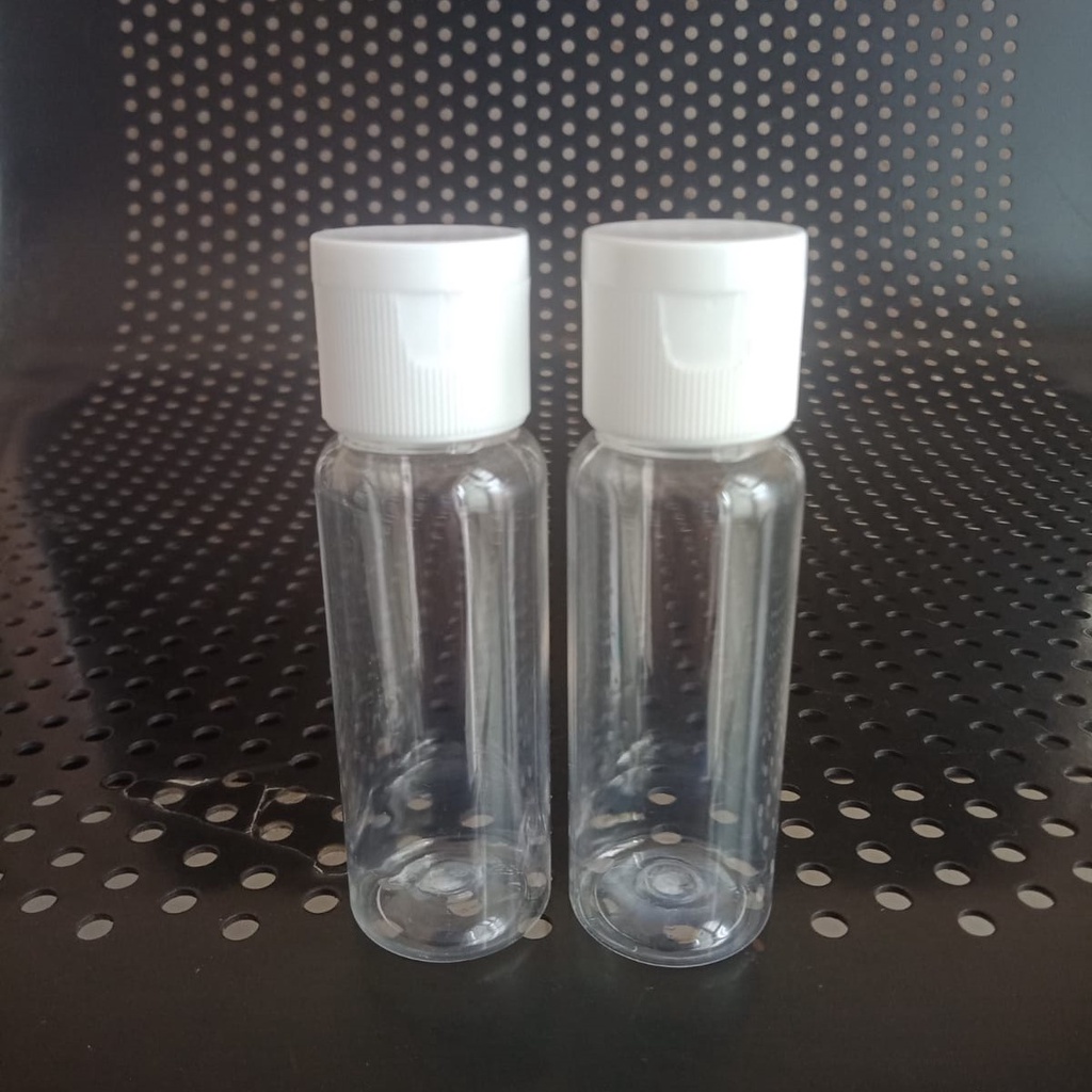 Jual Botol kemasan Fliptop 20ml putih/body natural | Shopee Indonesia