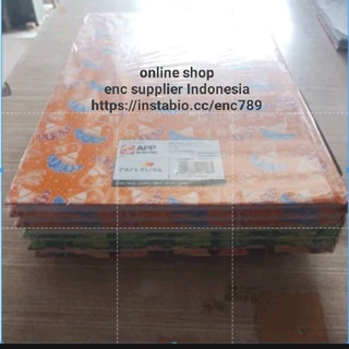Jual PAPERLINE 5 Buku hc hard cover folio 100 lembar hardcover f4 paperline 100s sheet ppl hc ...