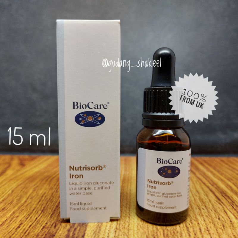 Jual Biocare Nutrisorb Iron 15 ml | Shopee Indonesia