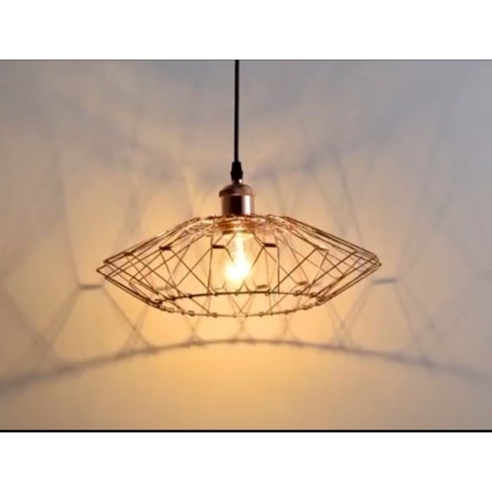 Jual Lampu Gantung / Pendant Lamp Rose Gold Caltech | Shopee Indonesia