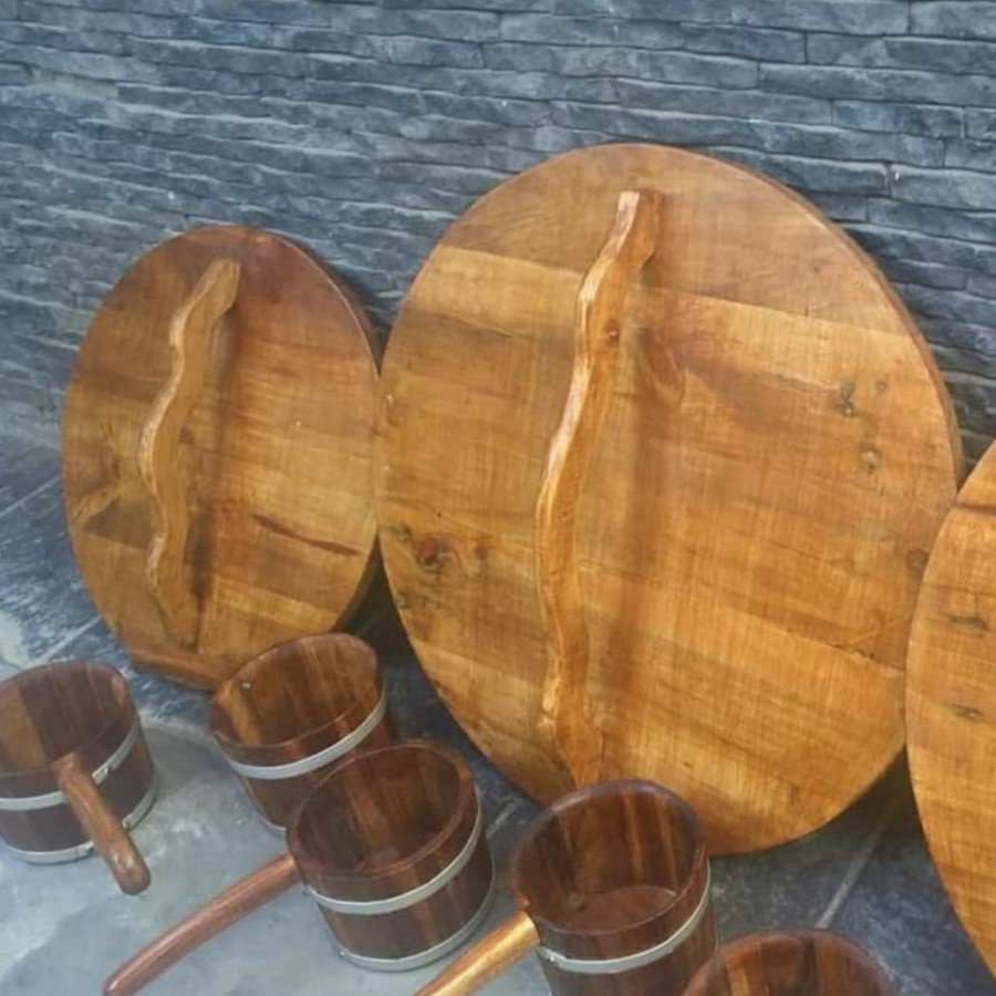 Jual Tutup dan Gayung Kayu Jati | Shopee Indonesia