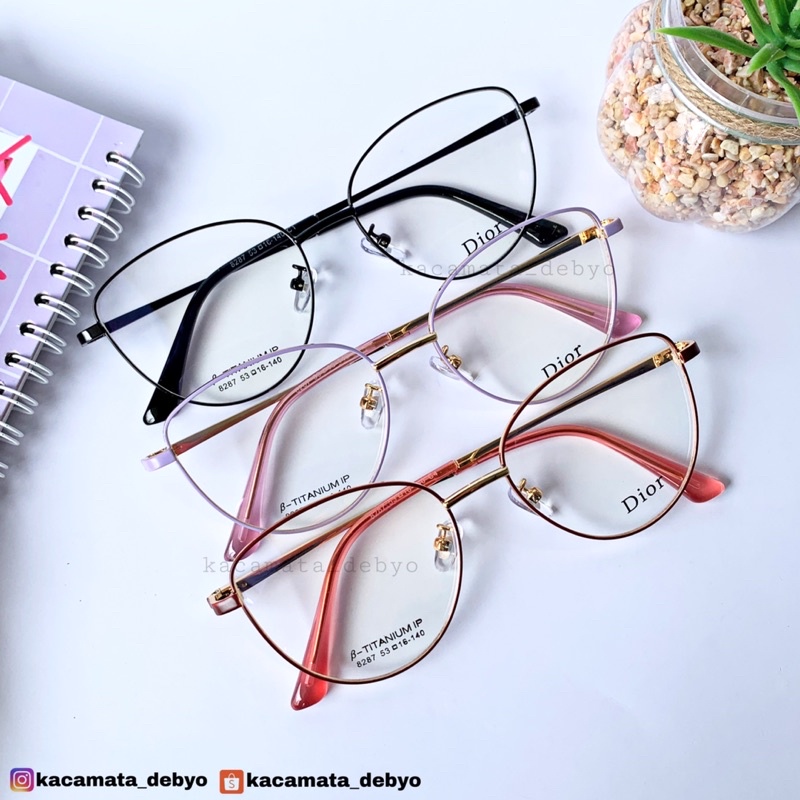 Jual FRAME BESI/BINGKAI KACAMATA/KACAMATA BESI CAT EYE/KACAMATA MURAH ...