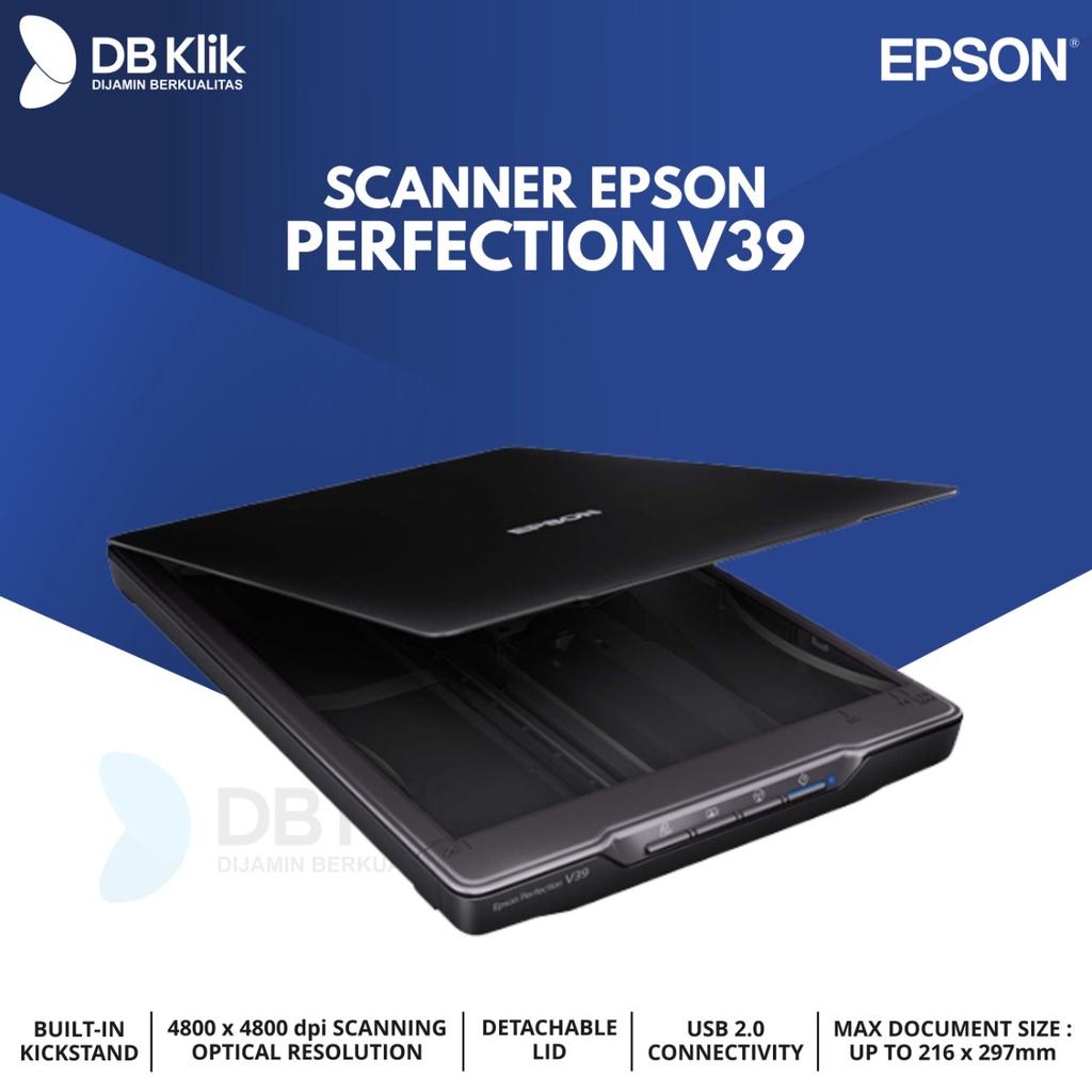 Jual Scanner EPSON PERFECTION V39 Flatbed 4800x4800DPI A4-Scanner EPSON ...