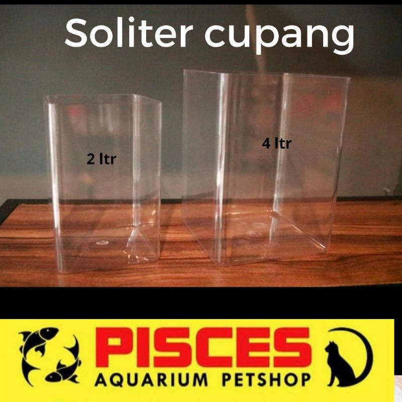 Jual AQUARIUM SOLITER CUPANG ACRYLIC PAXTON 2 L 4 L | Shopee Indonesia