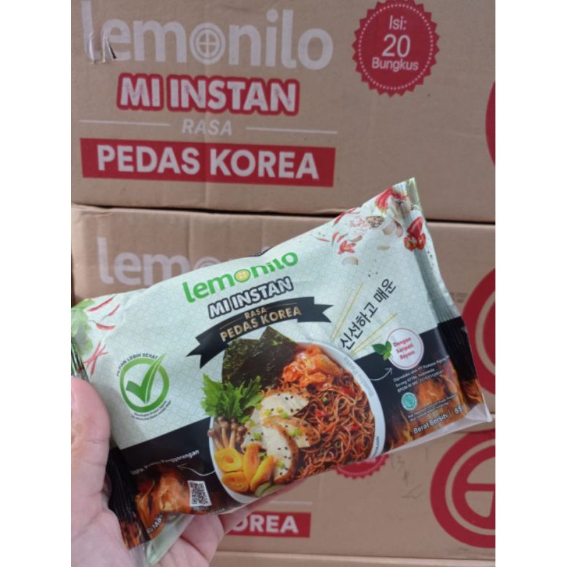 Jual LEMONILO NEW VARIAN KOREAN SPICY 1 DUS ISI 20 PCS | Shopee Indonesia