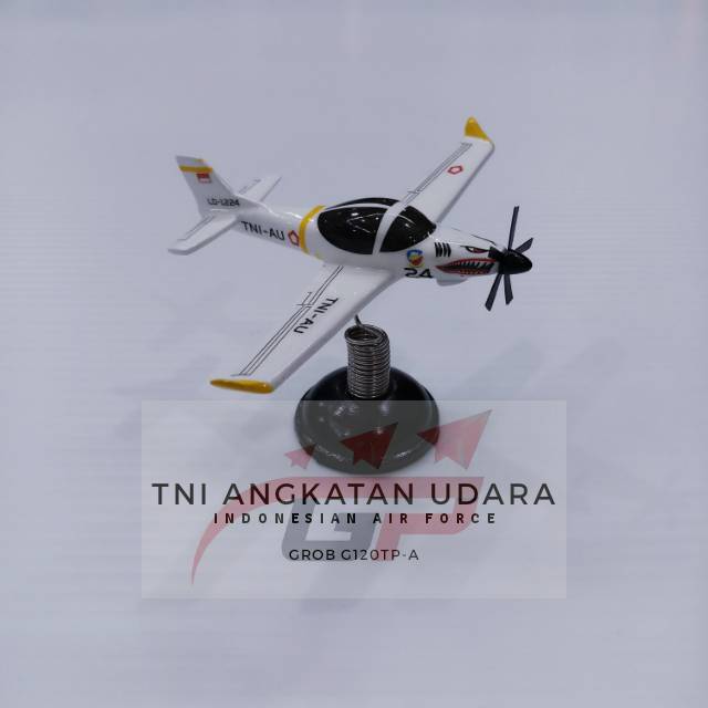 Jual Miniatur Pesawat Per TNI AU GROB | Shopee Indonesia