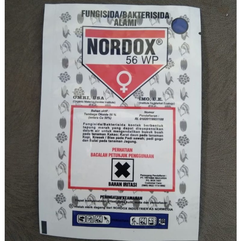 Jual NORDOX 56 WP 100 gram | Shopee Indonesia