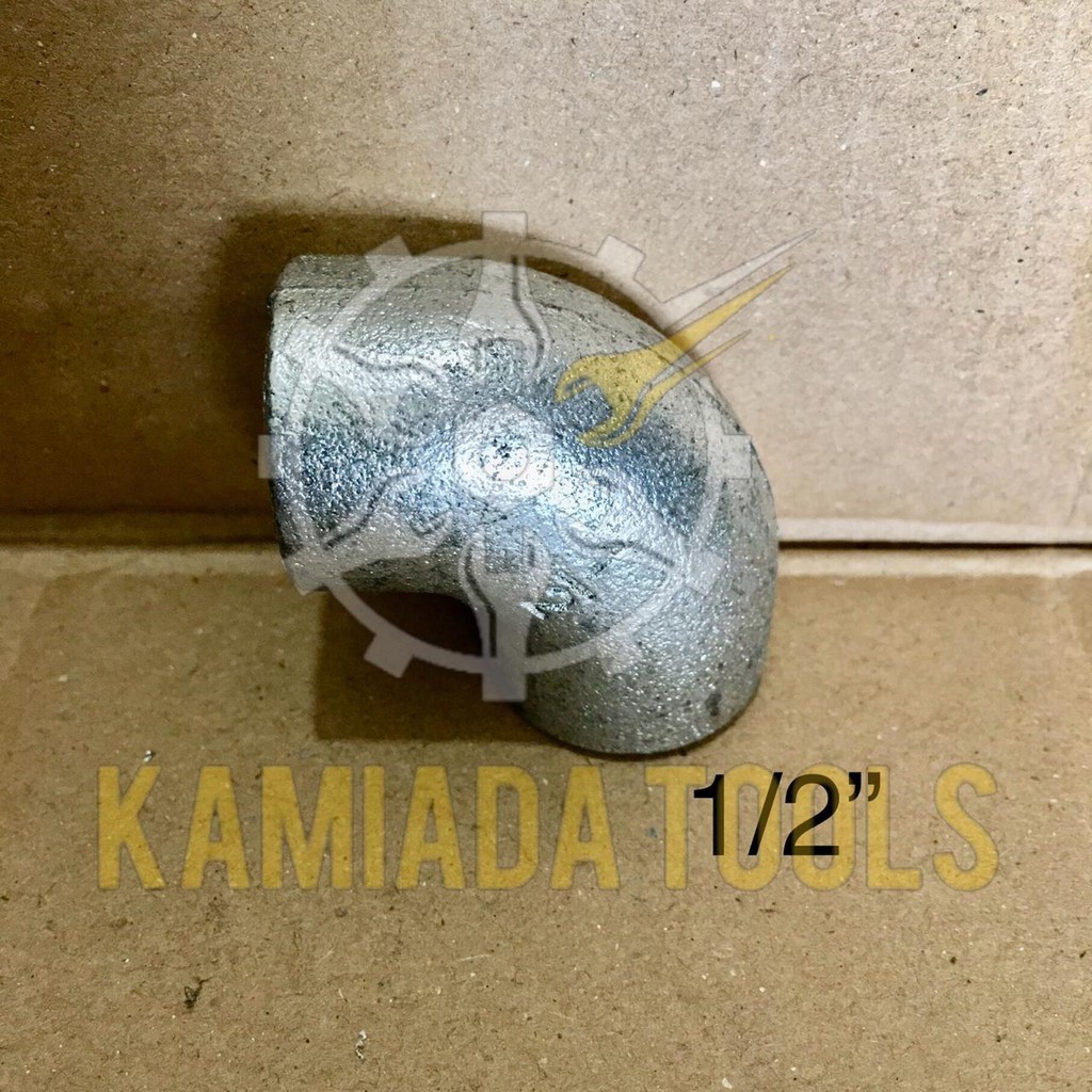 Elbow Besi Galvanis 1/2 Inci/Knee Besi Galvanis 1/2 Inci | Shopee Indonesia