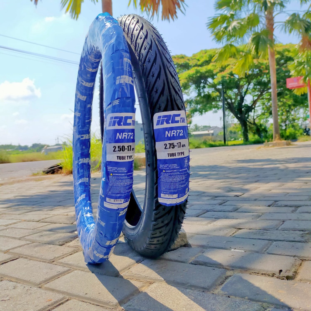 Jual Paket Ban Motor Ring 17 IRC NR 72 250-17 Dan 275-17 Tube Type ...