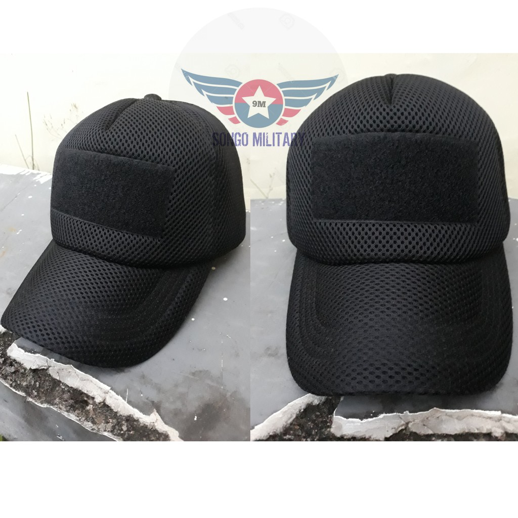 Jual Topi Hitam Velcro Tactical Topi Lapangan TNI POLRI MENWA | Shopee ...