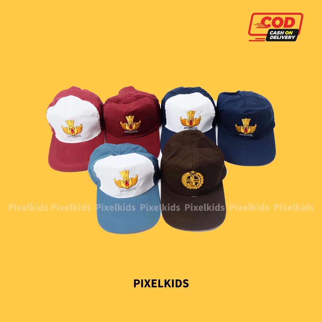 Jual Topi Sekolah Anak SD SMP SMA Pramuka | SERAGAM SEKOLAH | | Shopee ...