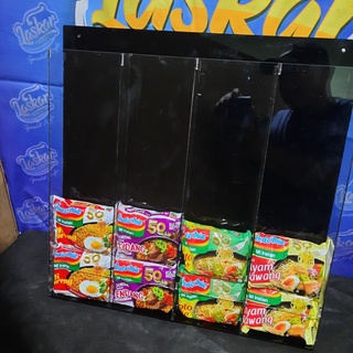Jual display Rak indomie gantung/akrilik warmindo | Shopee Indonesia