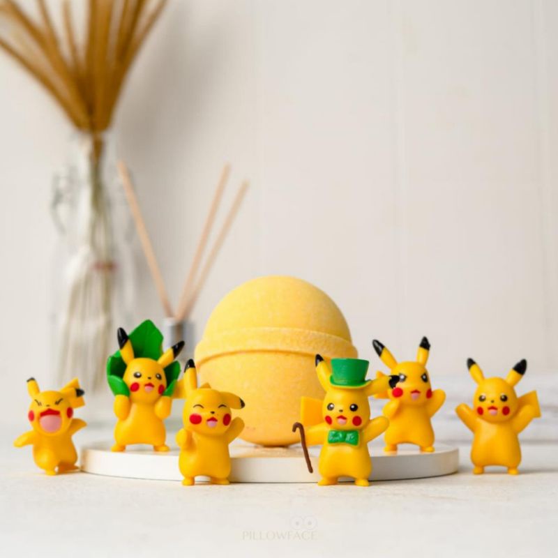 Jual Pikachu Series Bath Bomb Surpirse Pikachu Toy Inside Bathbomb ...