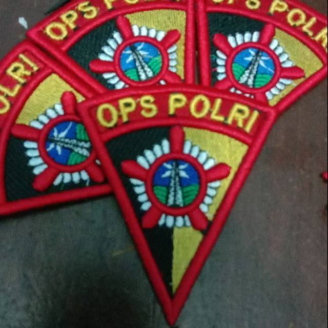 Jual LOGO BAG OPS POLRI BORDIR TIMBUL | Shopee Indonesia
