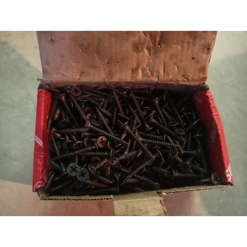 Jual skrup sekrup gypsum 3 cm (6x11/4inch) 1 kotak isi 620 pcs | Shopee ...