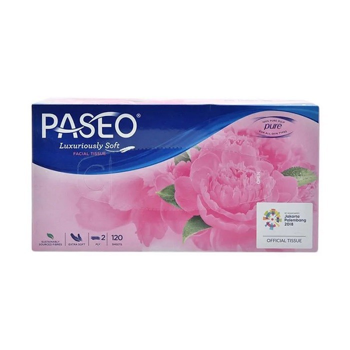 Jual PASEO ELEGANT FACIAL TISSUE BOX 120 SHEET | Shopee Indonesia