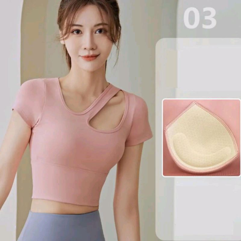Jual Lizzie Pad Top (ada cup bra) | Shopee Indonesia