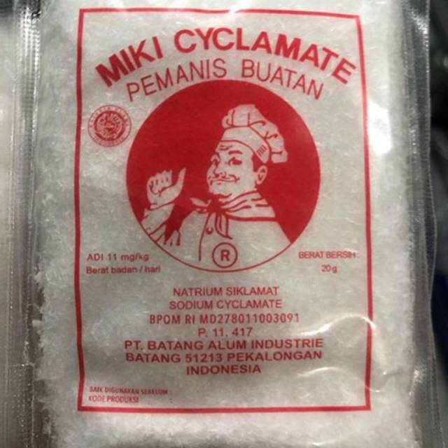 Jual Pemanis Buatan/ Sari Gula Miki Cyclamate 20gr | sari manis ...
