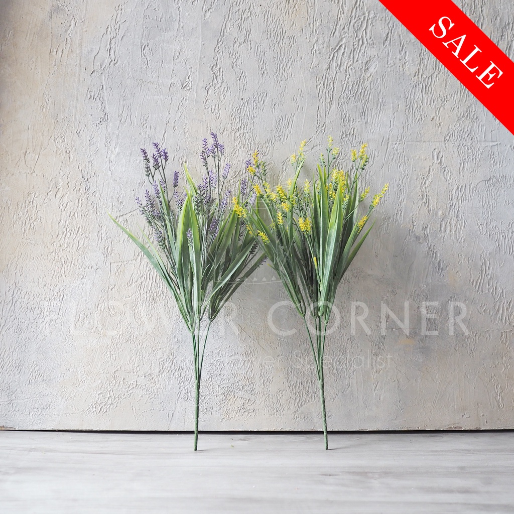 Jual Bunga Kucai 5 Tangkai / Artificial Grass Lavender (B19048 ...