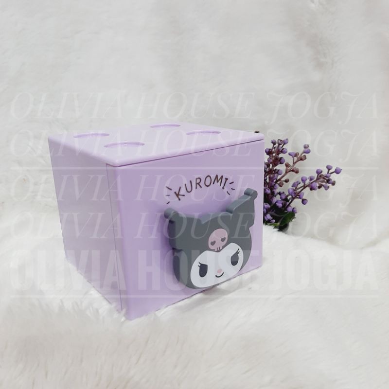 Jual Box Laci Kuromi Ungu Tumpuk Laci Storage Kuromi Ungu | Shopee ...