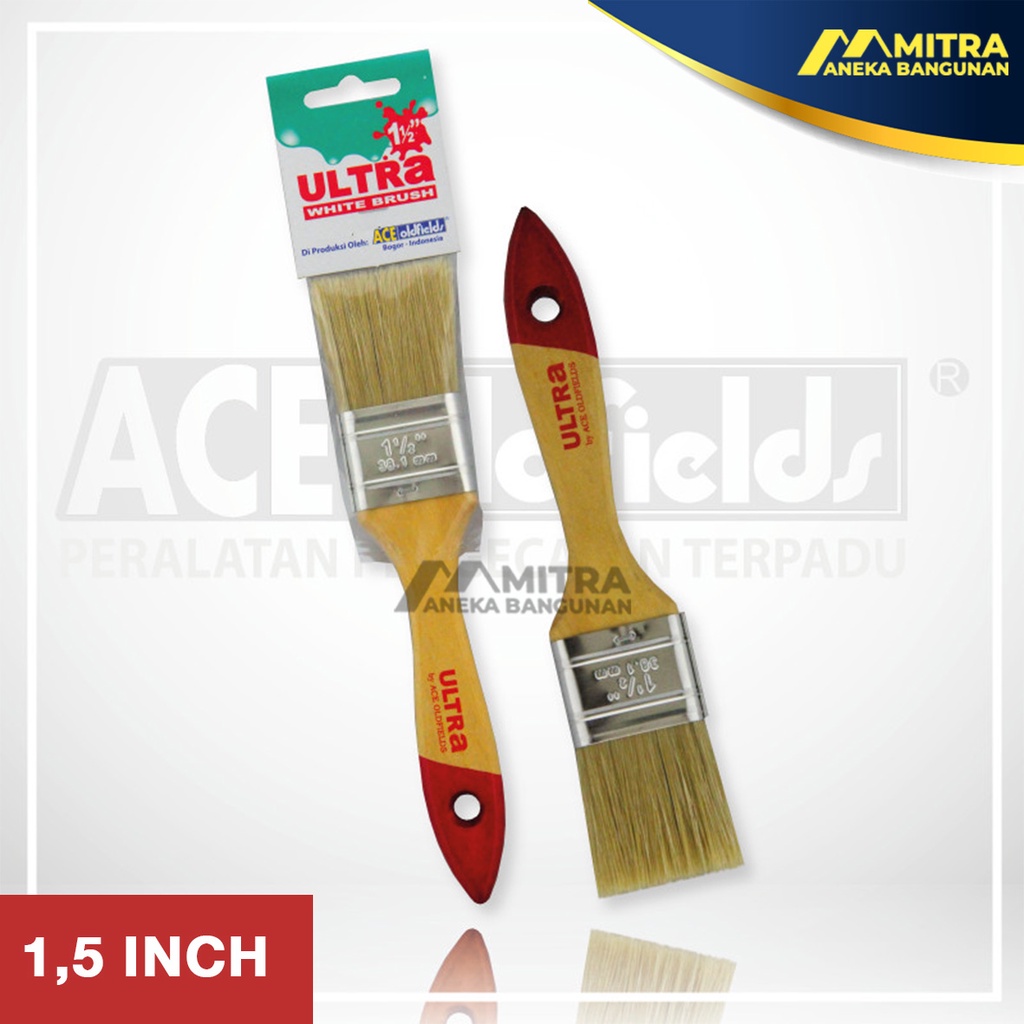 Jual KUAS ULTRA ACE OLDFIELDS 1,5 INCH / KUAS CAT TEMBOK / KUAS CAT ...