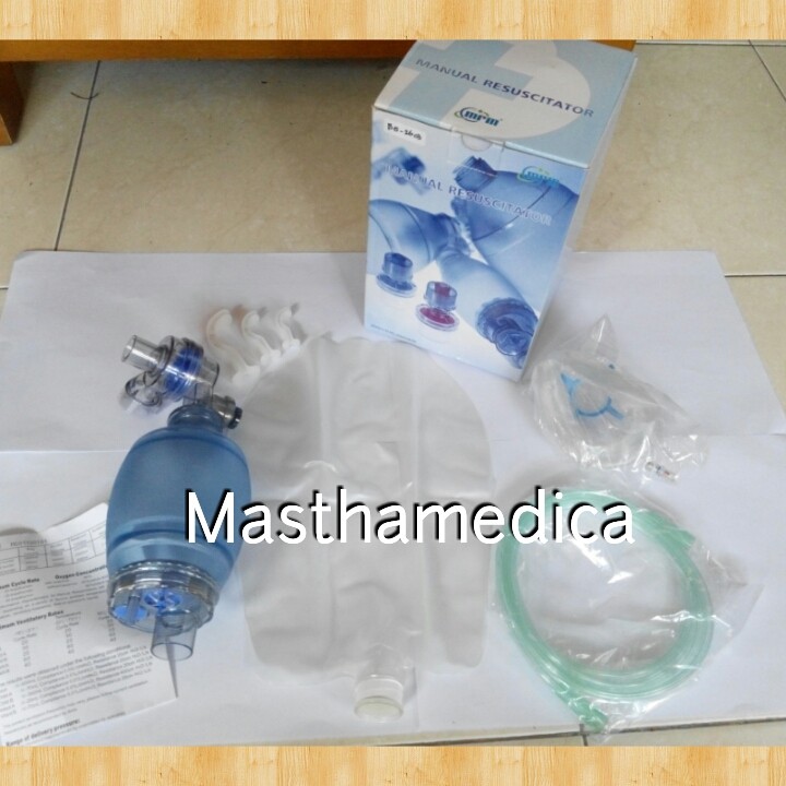 Ambu Bag / Manual Resuscitator PVC Dewasa MRM / GEA BVM Resivor ...