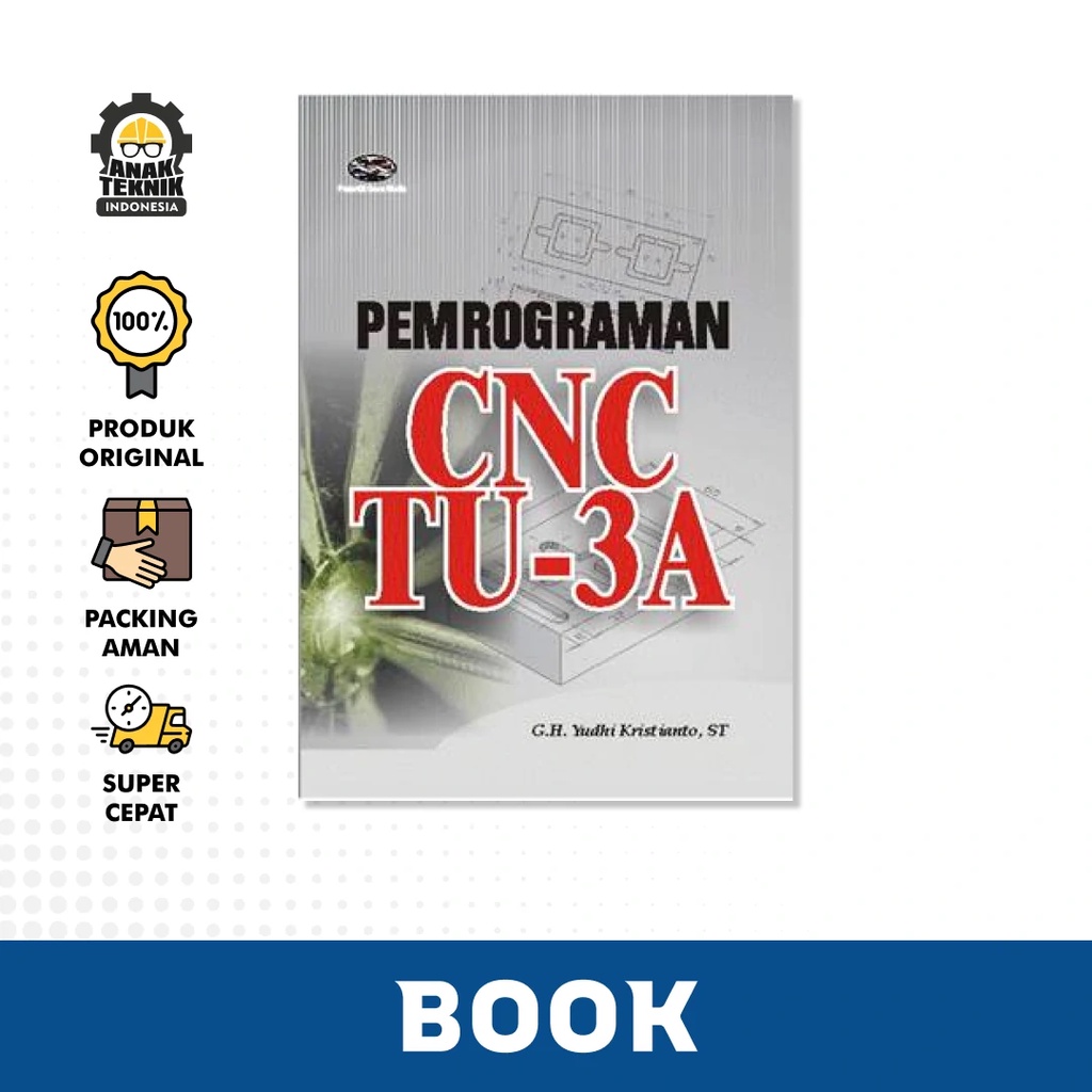 Jual Buku Pemrograman CNC TU-3A Indonesia|Shopee Indonesia