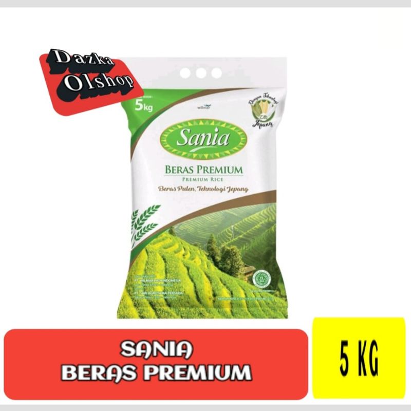 Jual SANIA Beras Premium 5 Kg | Shopee Indonesia