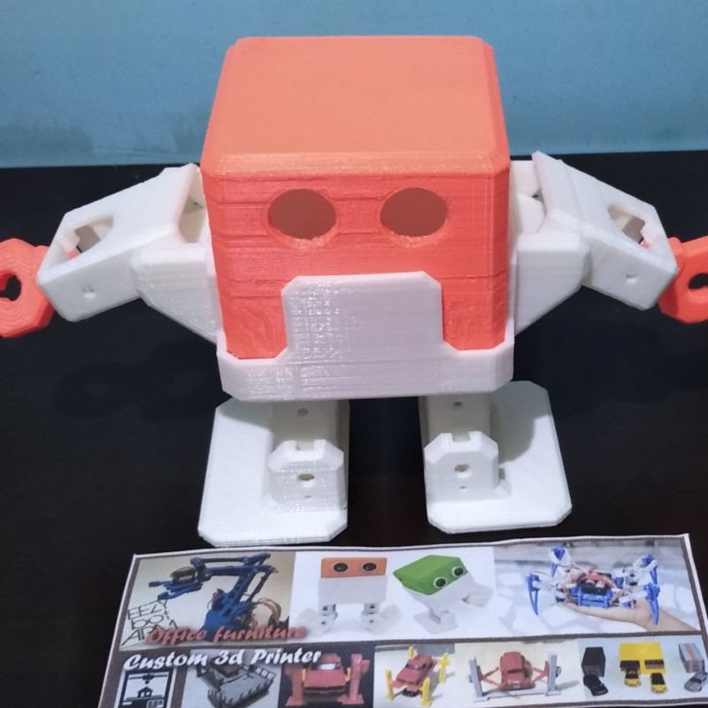 Jual Otto DIY Humanoid robot / print 3d / full body rangka saja ...