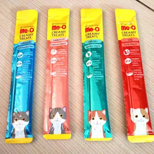 Jual Meo creamy treats 1pcs / meo snack kucing /makanan kucing meo ...