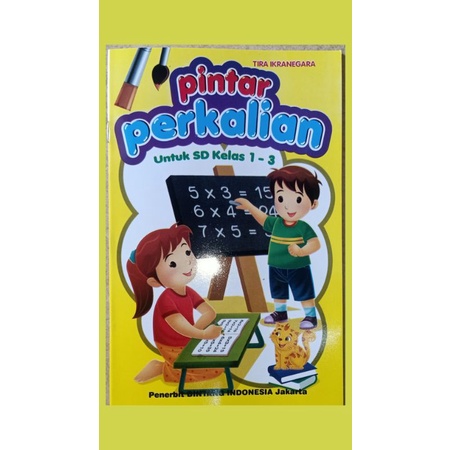 Jual Buku anak / buku pintar perkalian untuk ank SD kelas 1-3 | Shopee ...