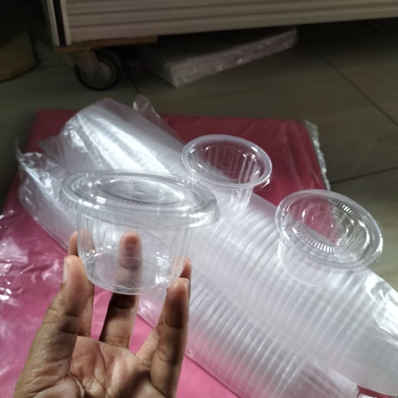 Jual CUP JELLY AGAR PUDING UK 120ml | Shopee Indonesia