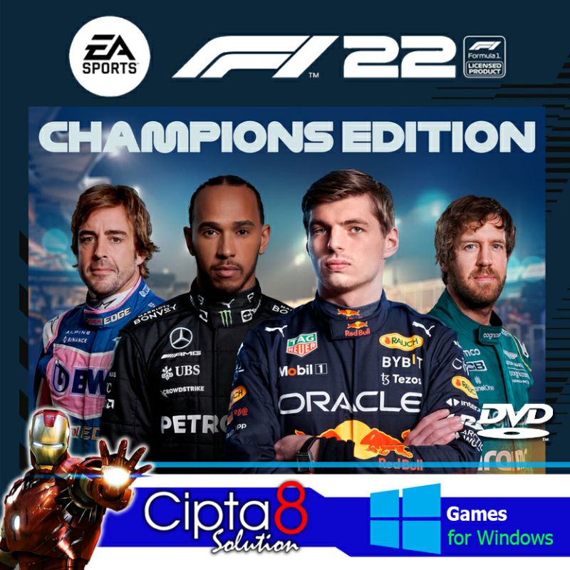 Jual F1 2022 CHAMPIONS EDITION + ALL DLC - GAME PC | Shopee Indonesia