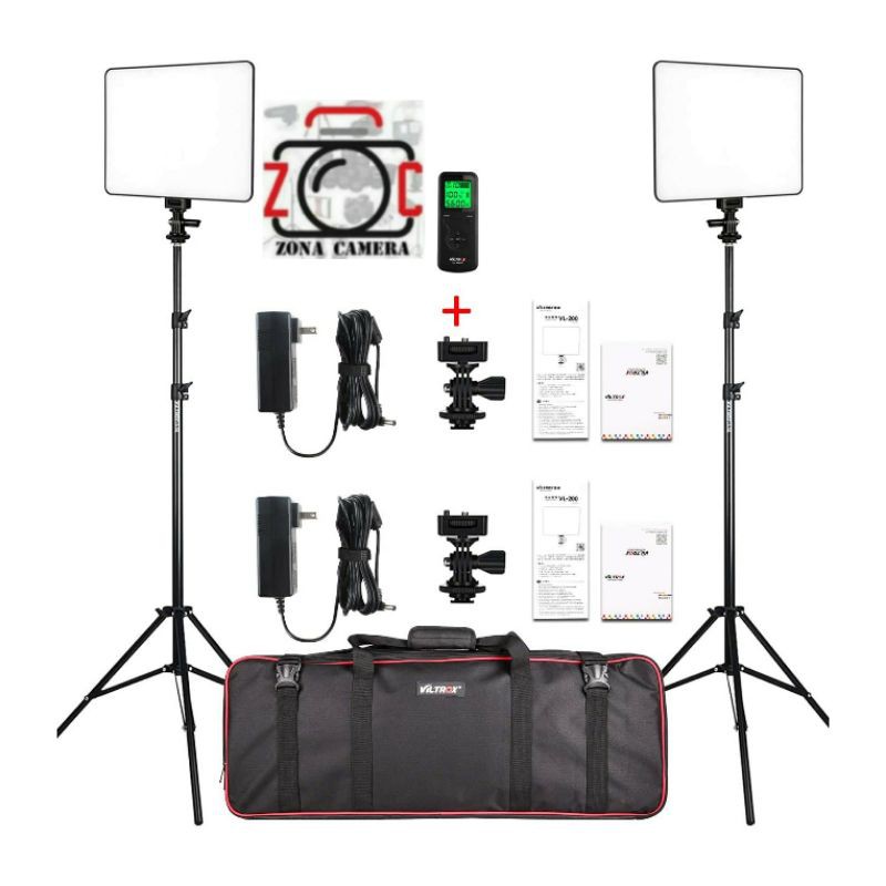Jual Viltrox VL-200 LED Video Light VL200 Lampu Shooting VL 200 Panel | Shopee Indonesia