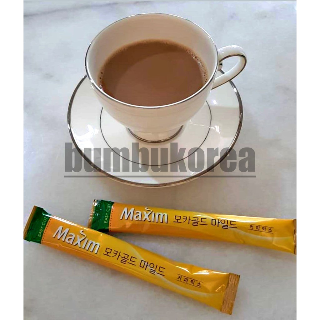 Jual MAXIM COFFEE KOREA / KOPI KOREA / KOPI SACHET KOREA HARGA SATUAN ...