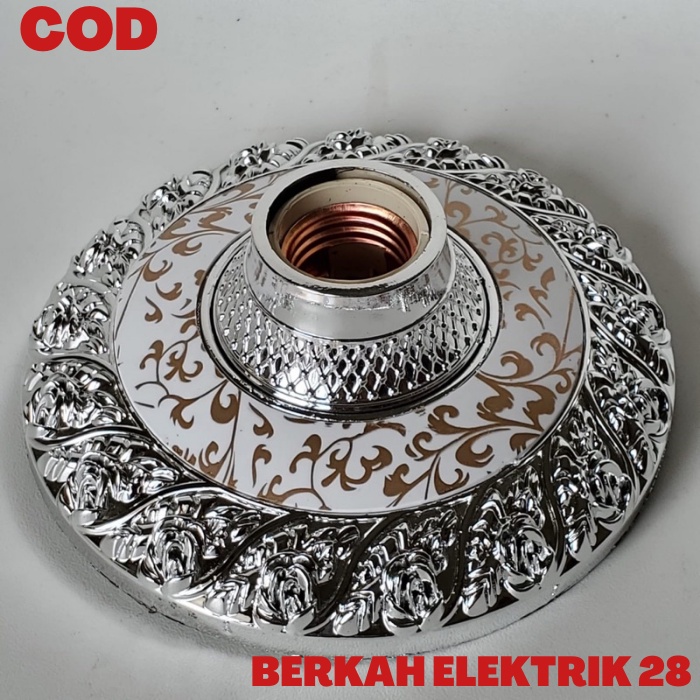 Jual Pitingan Fiting Fitting Hias Import dudukan Tempat Lampu Plafon ...
