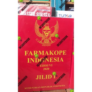 Jual Farmakope Indonesia Edisi 6 Tahun 2020 ( Jilid 1 &Jilid 2 ...