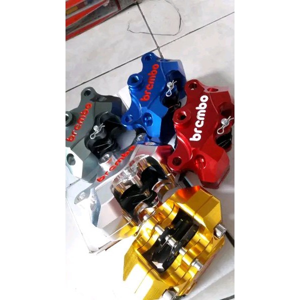 Jual kaliper brembo 2 piston full cnc | Shopee Indonesia